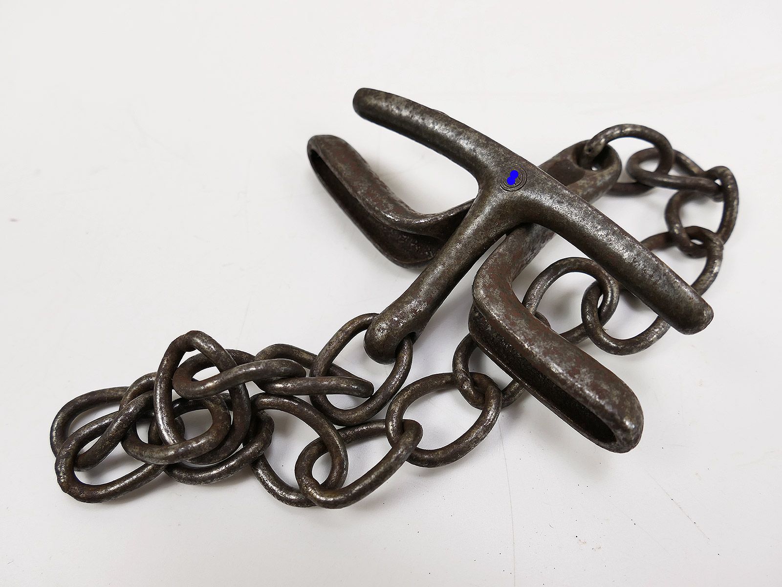 #3 SS Hand Gag Gag Chain – Restraint, Display or Gag Chain – ANTIQUE ...