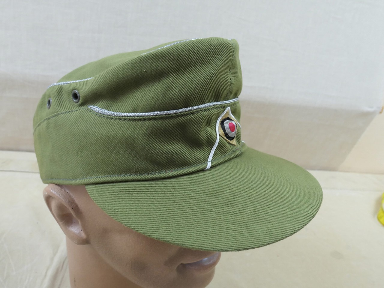 Africa Corps Officer Lubstein Tropical Cap M41 Field Cap DAK | Lomax ...