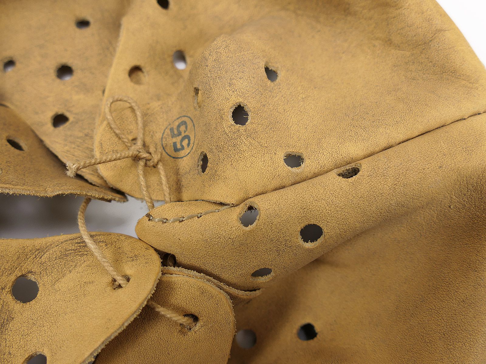 #195/ Wehrmacht steel helmet helmet lining ANTIK M35 M40 M42 (55/62 ...