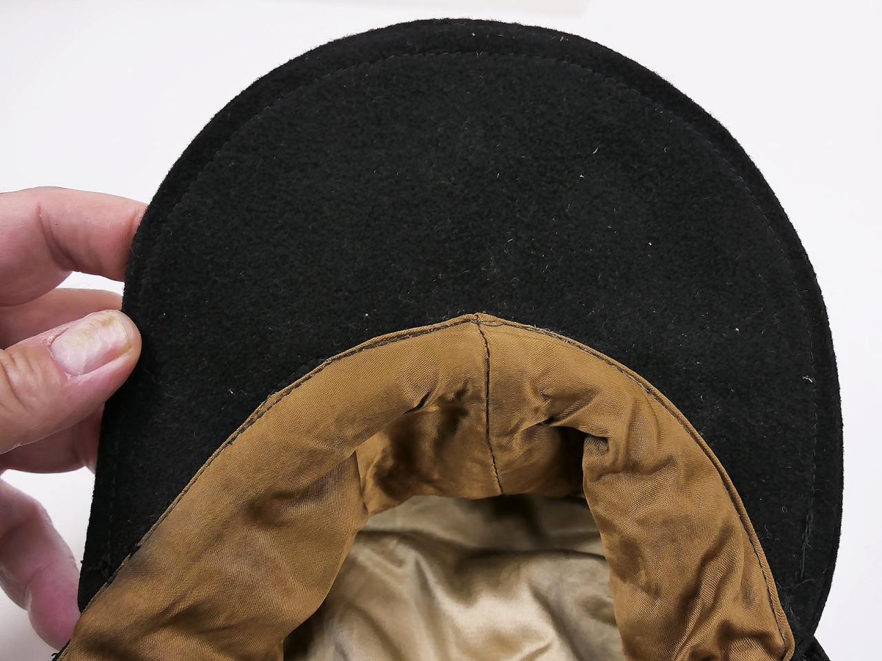 Luftwaffe M43 field cap black parachute tank division Hermann Göring Gr ...