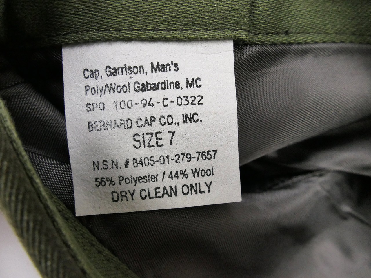 USMC Garrison Cap Size 7 Shuttle 56cm Marine Corps | Lomax Militaria