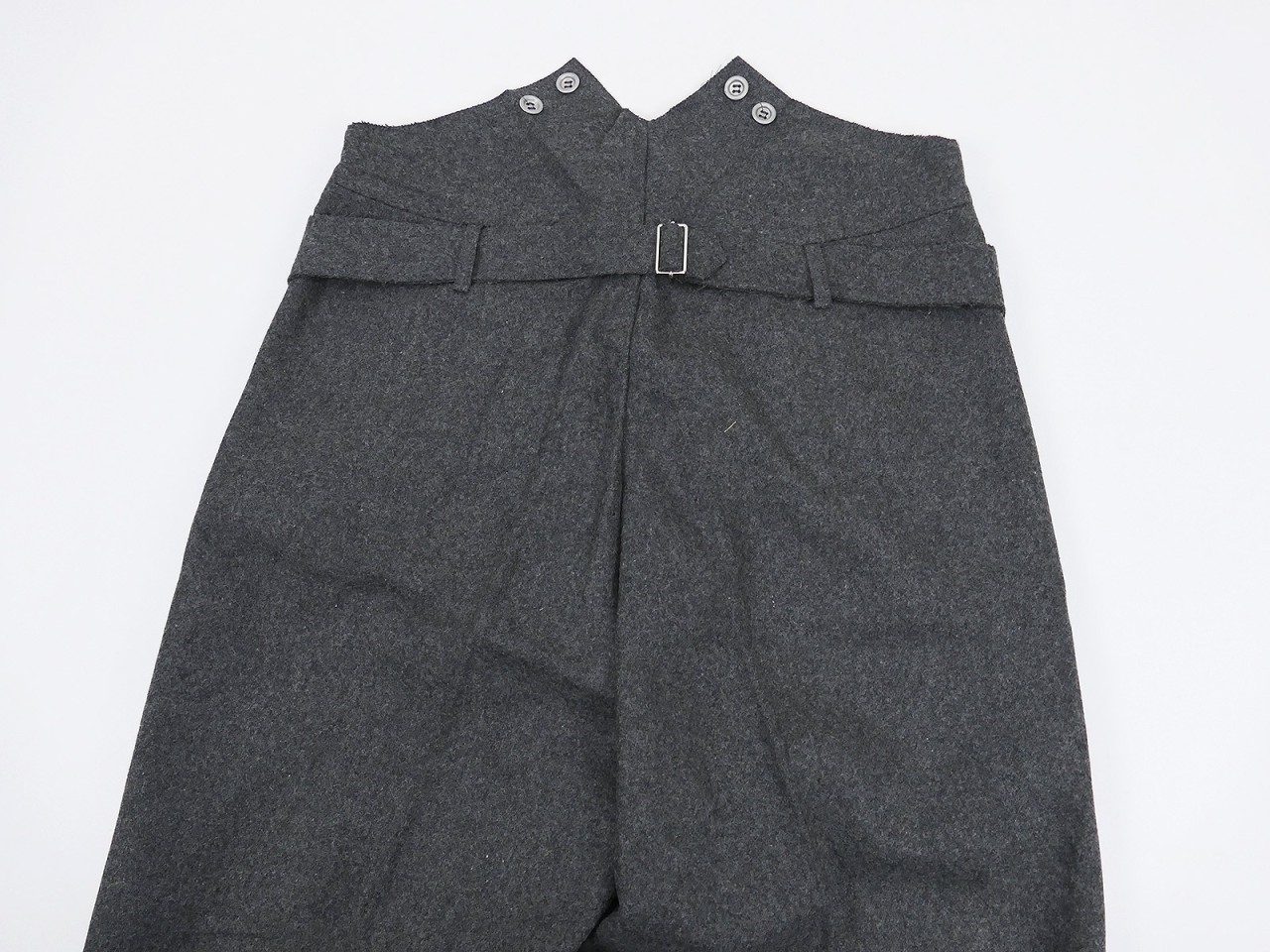 Single piece WK1 Old Army M1907 /10 field pants XXXL field gray with ...