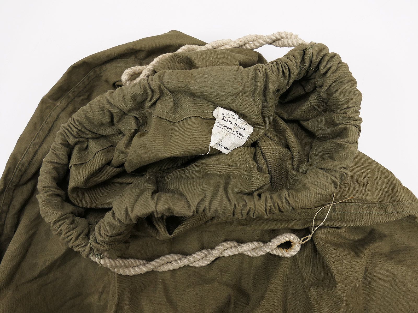 Original US Army WW2 Bag Barrack Duffel Bag Garment Bag Laundry Bag ...