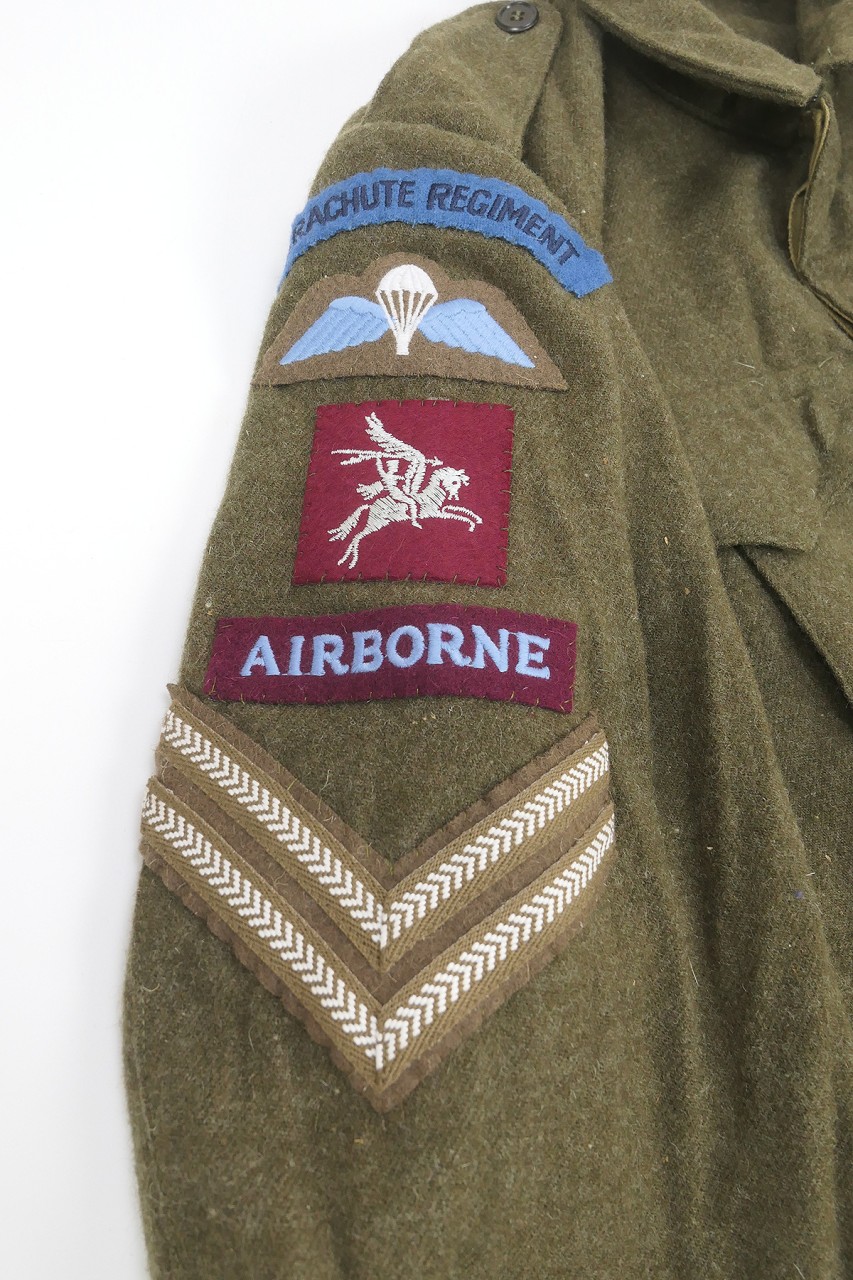 WW2 Original British Army BD Battle Dress Blouse 1940 model Wool Jacket ...