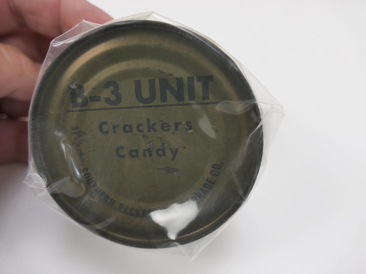 US Army Vietnam 1x can from Ration Meal Combat Individual Vietnam B-3 ...
