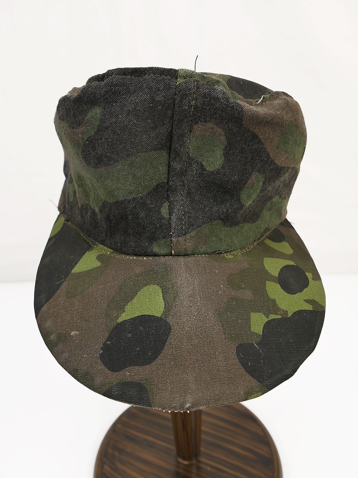 Waffen SS camouflage cap front production sycamore spring overprint ...
