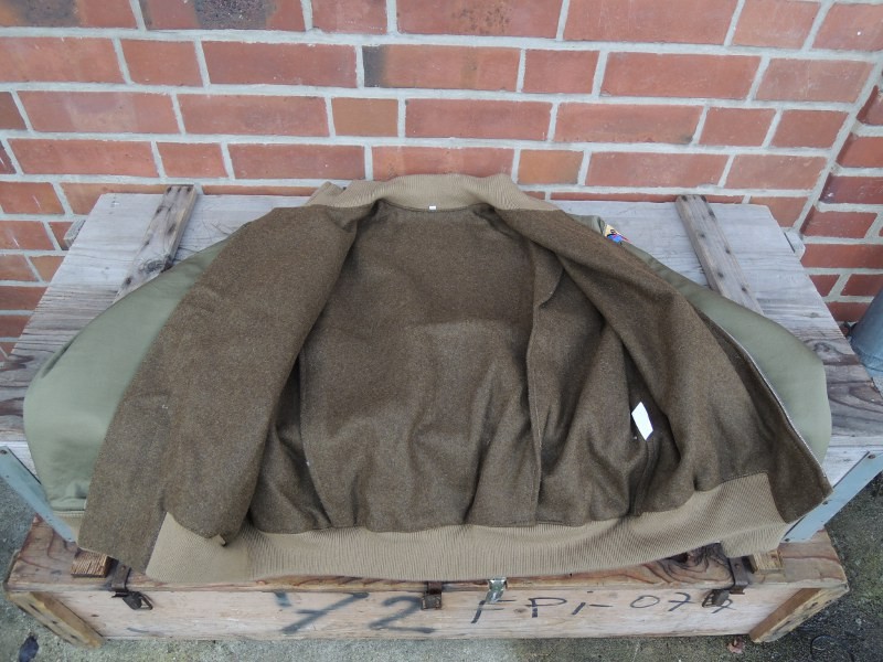 US Army Tanker Jacket 6th Armored Division Jacket Tanker Crew Tanker ...