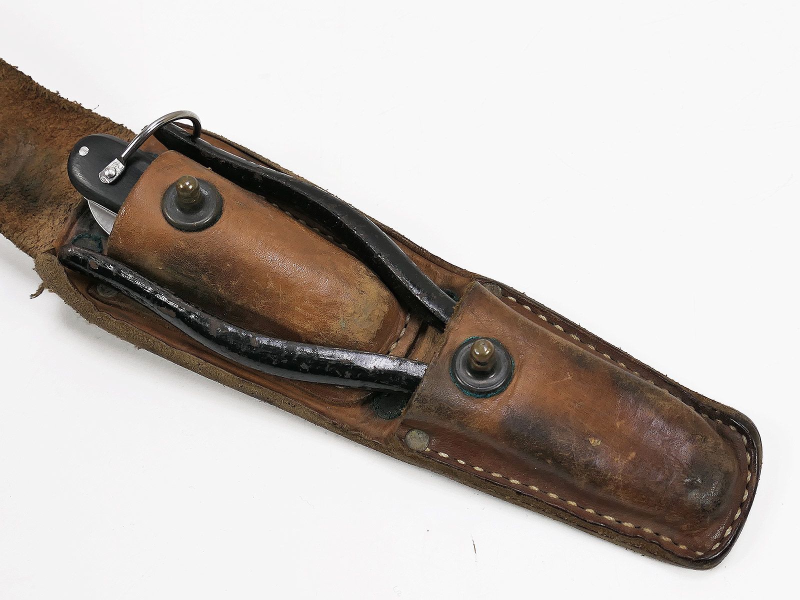 US WW2 Signal Corps Engineer Tool Kit CS-34 pouch with pocket knife ...