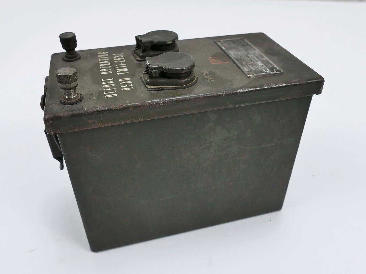 US Army Radio / Field Phone Control Unit RM-52 Signal Corps Korea ...
