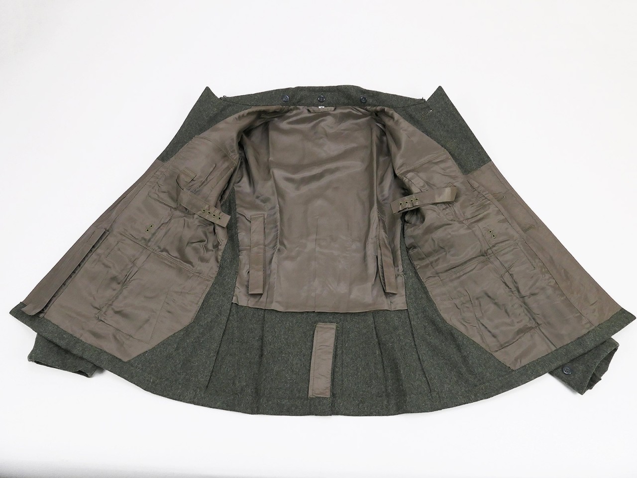 Waffen SS M42 field blouse (2-hole) uniform field jacket *curved pocket ...