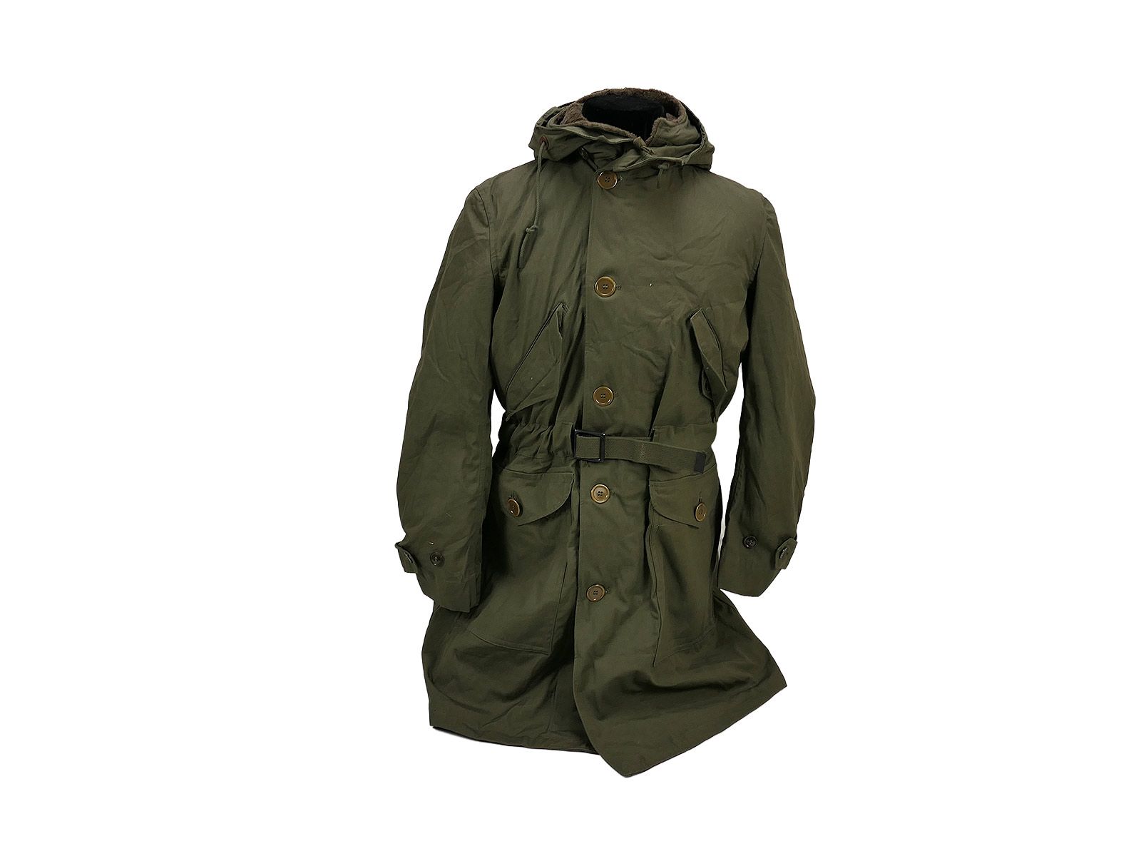 MINT US ARMY M-1947 Cold Winter Parka Overcoat SHELL PARKA M47 with ...