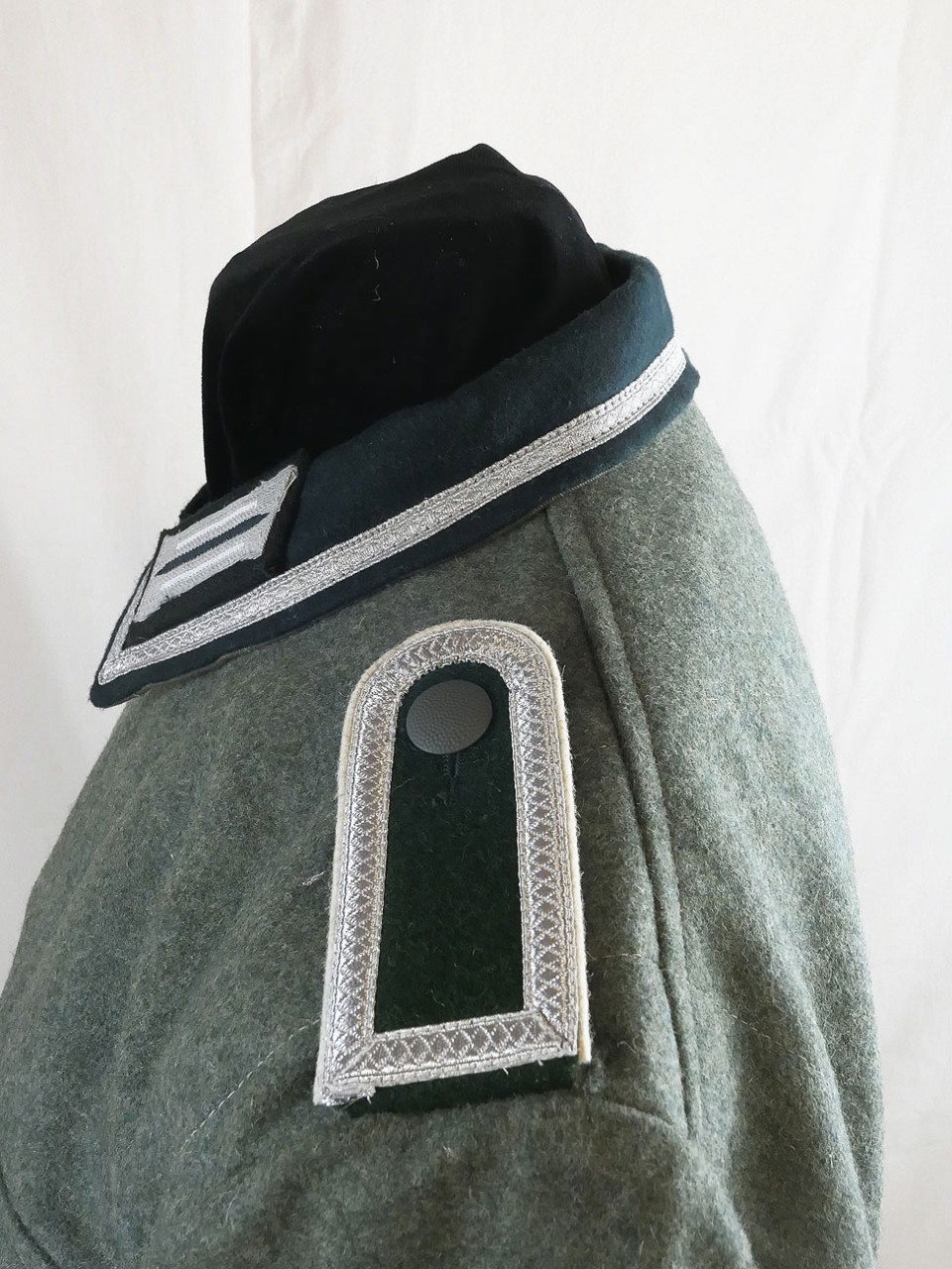WH Field Blouse M36 Fieldjacket Uniform fieldgrey Sergeant with braid ...