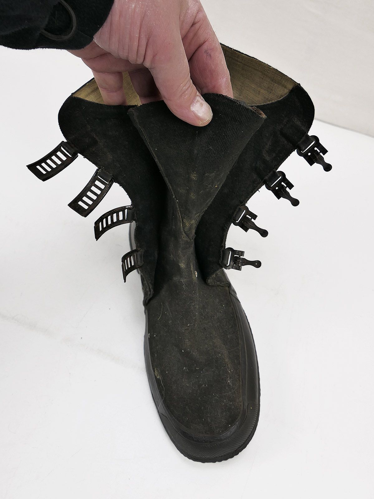 US ARMY WW2 Overshoes Arctic Rubber Over Boots Size 9 Sole length 32 ...