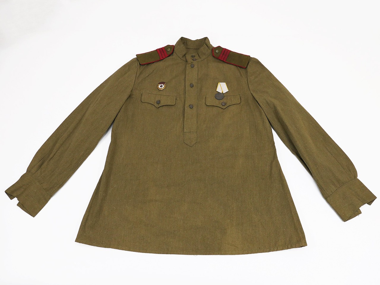 Russian uniform / shirt corporal of the air force with decorations ...