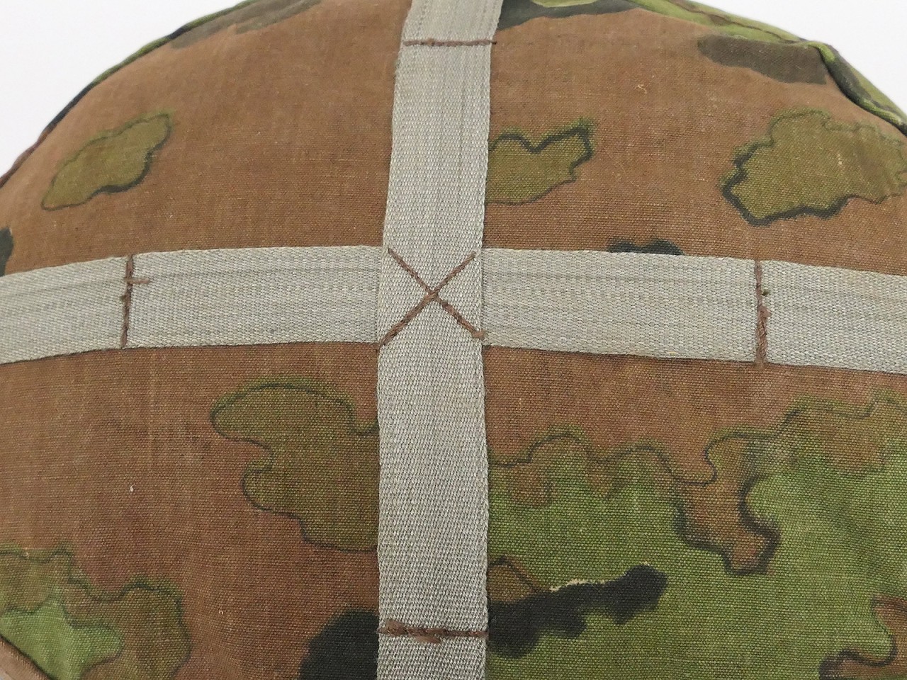 Waffen SS helmet cover oak leaves paratrooper helmet camouflage cover ...