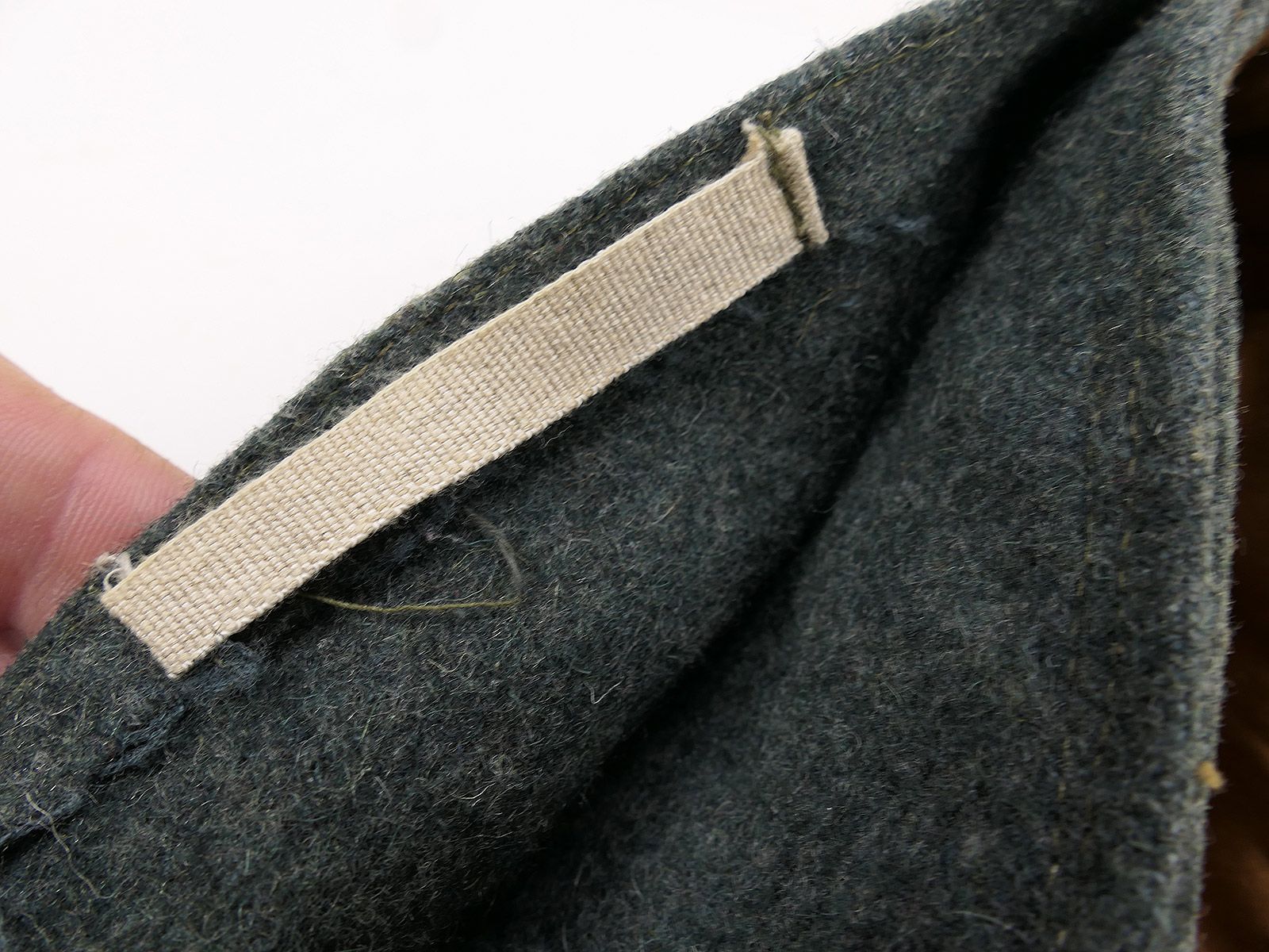 Antique M43 field cap, Wehrmacht, original Italian wool fabric ...