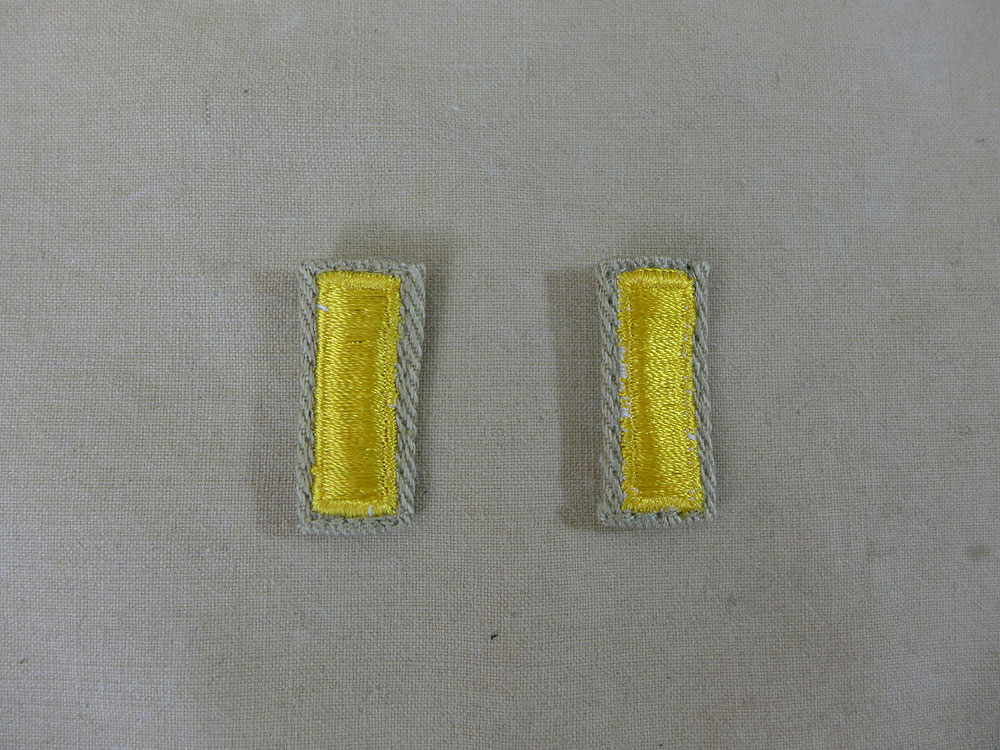 US ARMY WW2 Ranks 2nd Lieutenant Officer Rank badges badges lieutenant ...