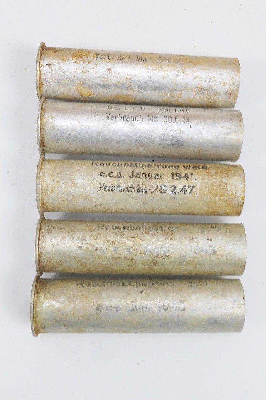 WK2 Wehrmacht signal ammunition smoke ball cartridge SigPi flare ...