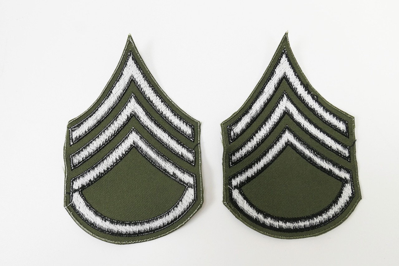 US ARMY Vietnam Ranks Badge - Sergant First Class SFC - Uniform Rank ...