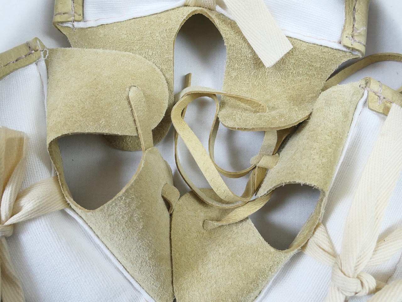 WK1 M16 steel helmet lining bell helmet lining leather interior helmet ...