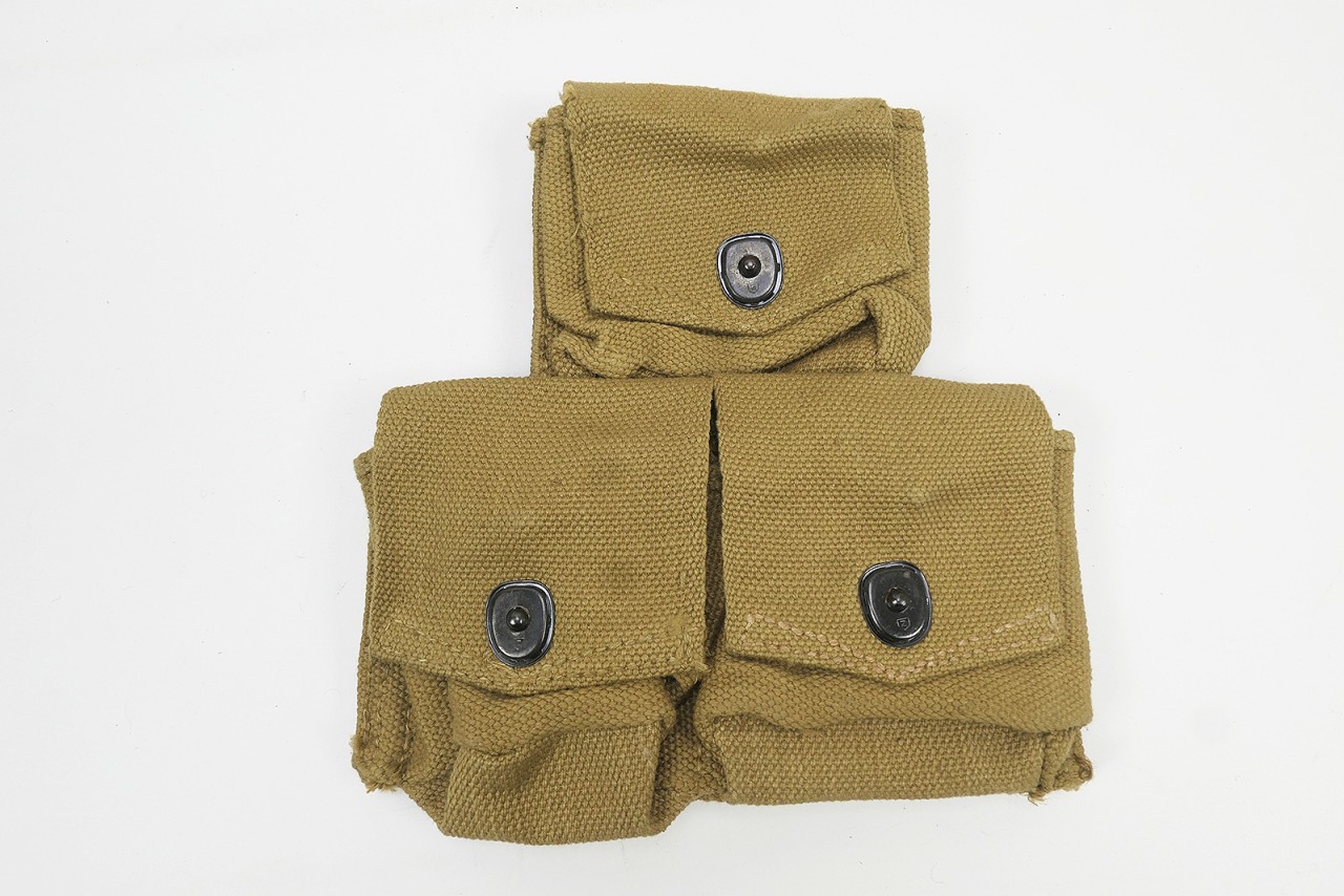 1x piece British Smle Lee Enfield Webbing Triple Cartridge Pouch ...