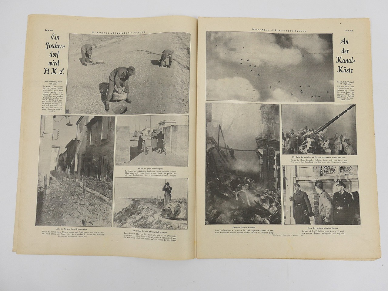 Munich Magazine Illustrated Press Newspaper JG21/No.17 Issue 27.April ...