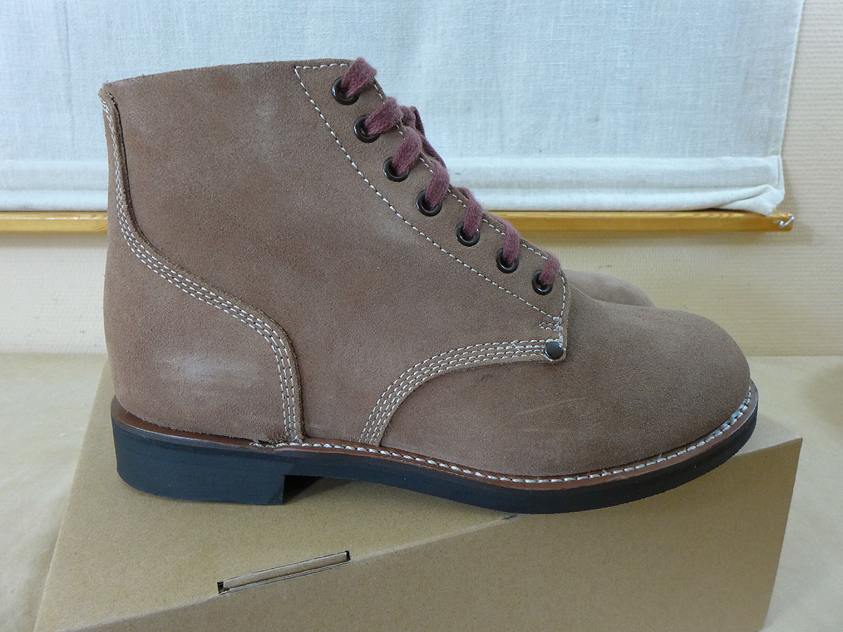 US WW2 GI Boots Boots Reverse upper suede combat boots | Lomax Militaria