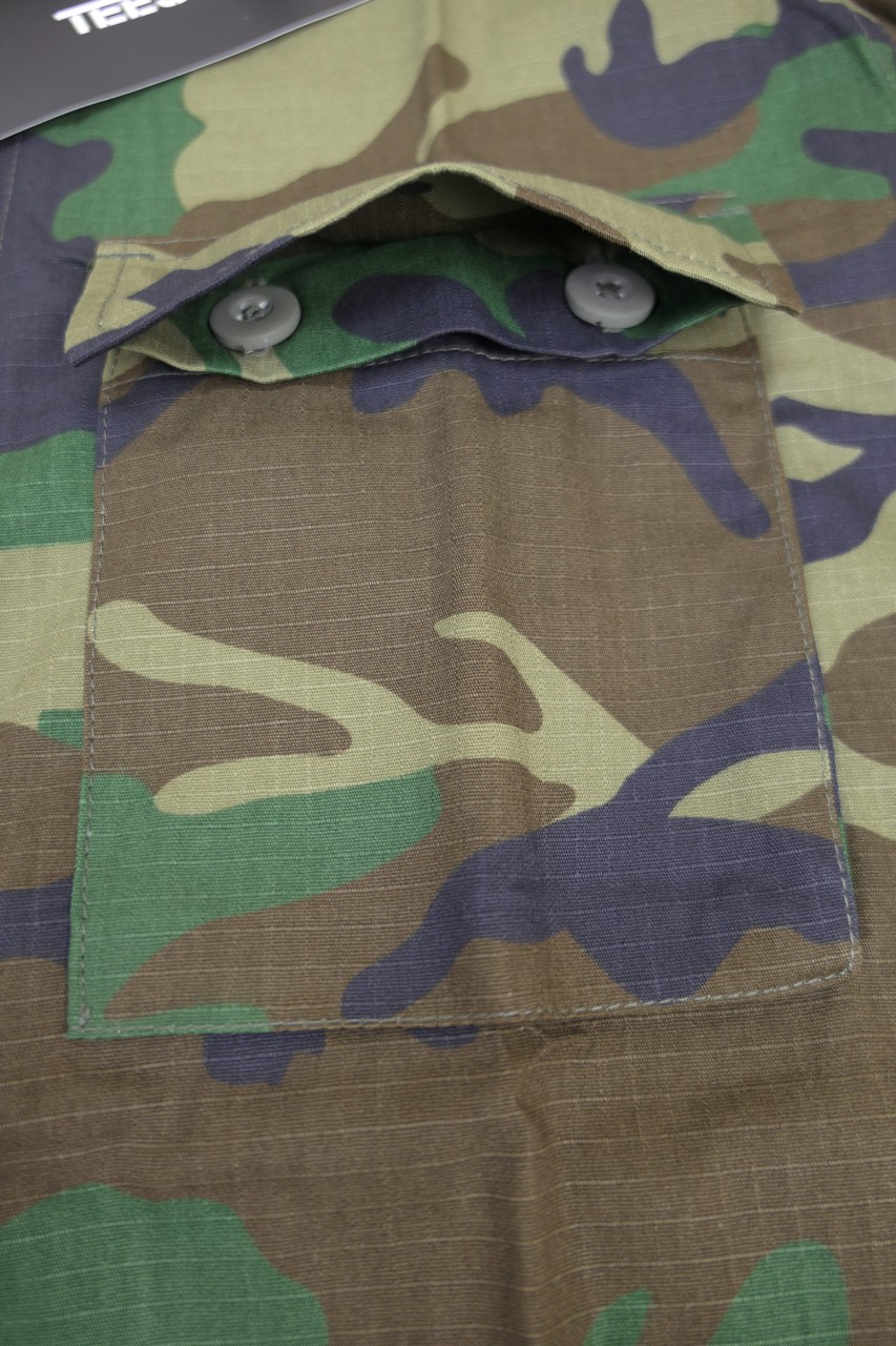 US Army BDU Woodland Field Jacket Ripstop Field Jacket | Lomax Militaria
