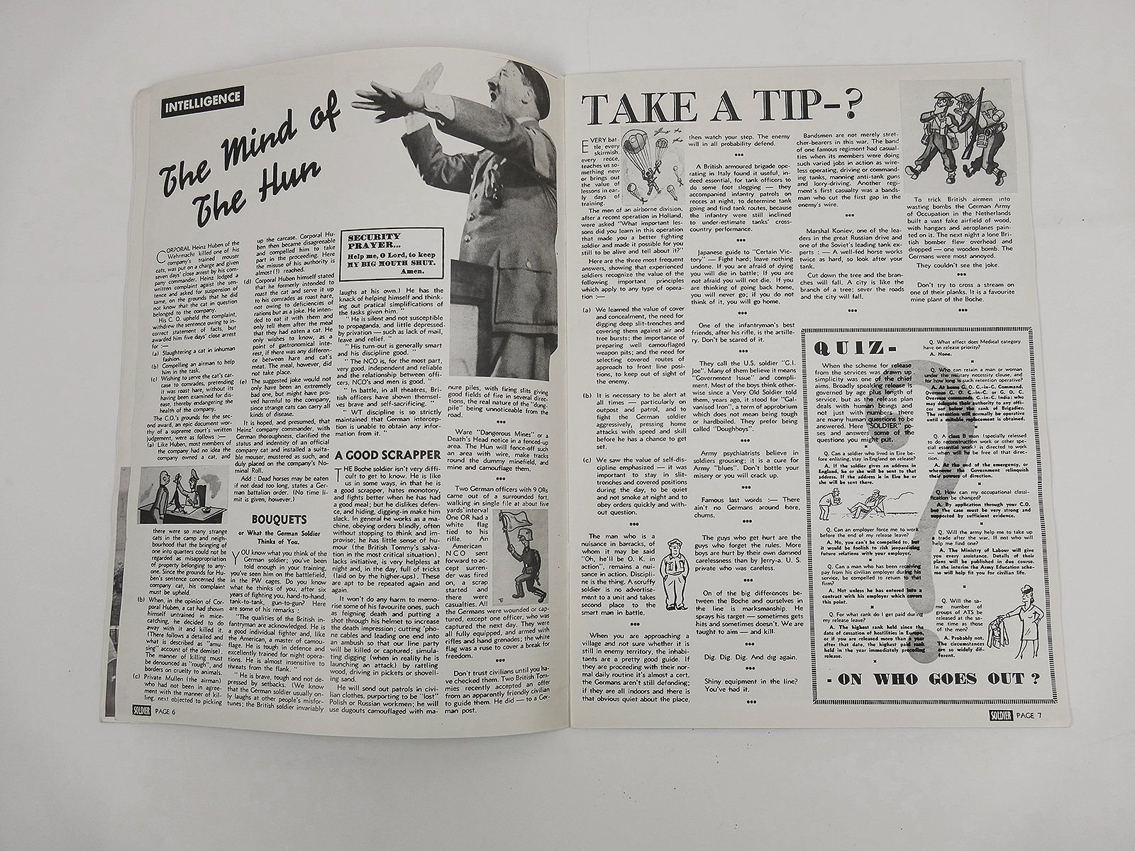 British ARMY Magazine Magazine SOLDIER Magazine March 1945 Reprint 1995 ...