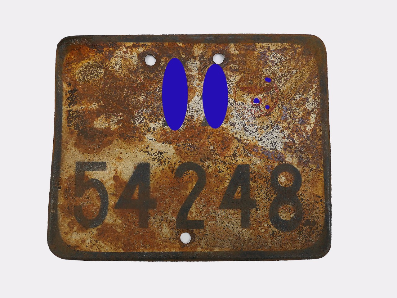 Waffen SS set license plate KFZ license plate Kübelwagen VW82 ...