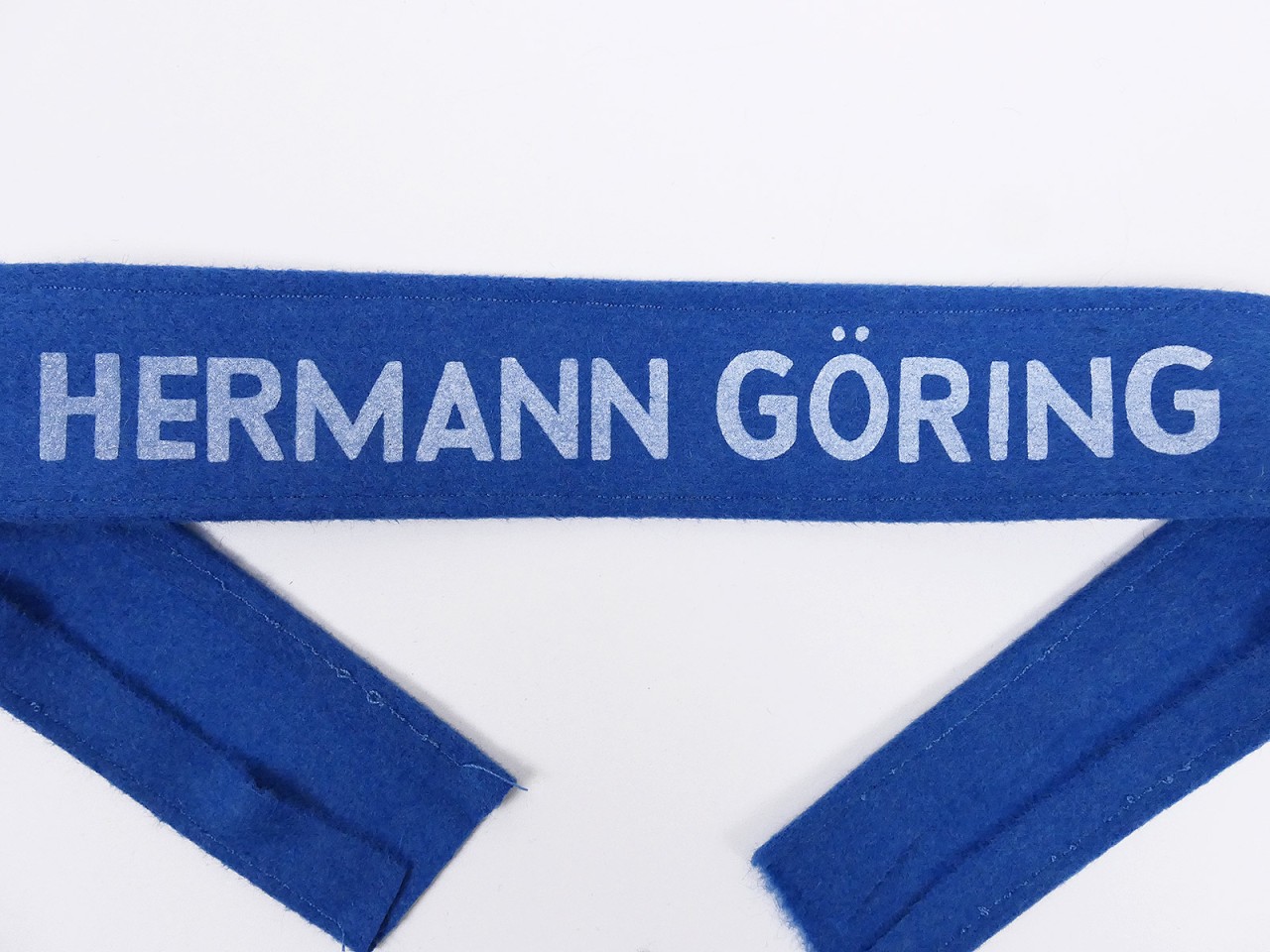 Luftwaffe sleeve Hermann Göring light blue print on felt | Lomax Militaria