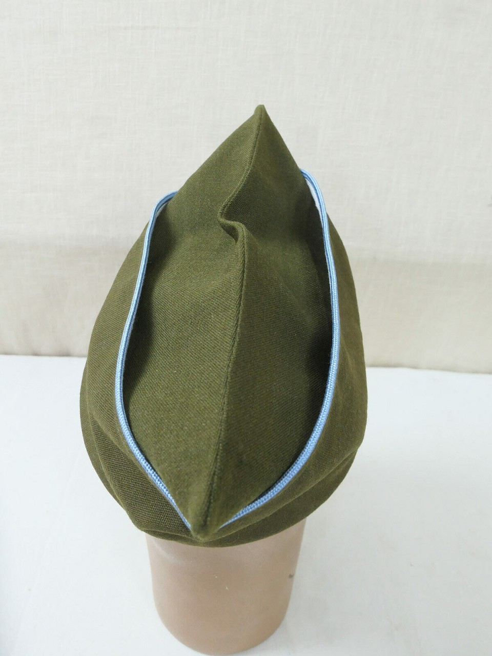 US ARMY WW2 Garrison Cap Infantry (Blue) Shuttle Infantry | Lomax Militaria