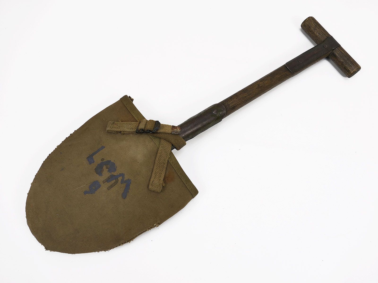 Original US Army WW2 T-Shovel M-1910 / shovel spade + shovel cover ...