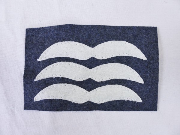 Luftwaffe rank badge FELDWEBEL special clothing Knochensack ...