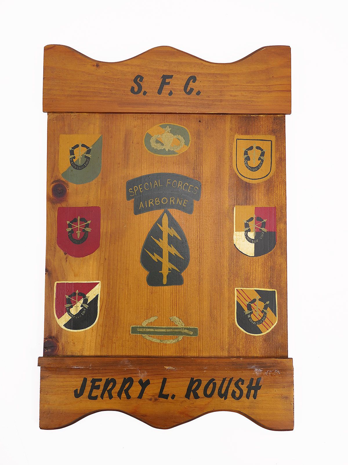 Commemorative Wall Plaque Plaque Plague Hand Painted Gift Special ...