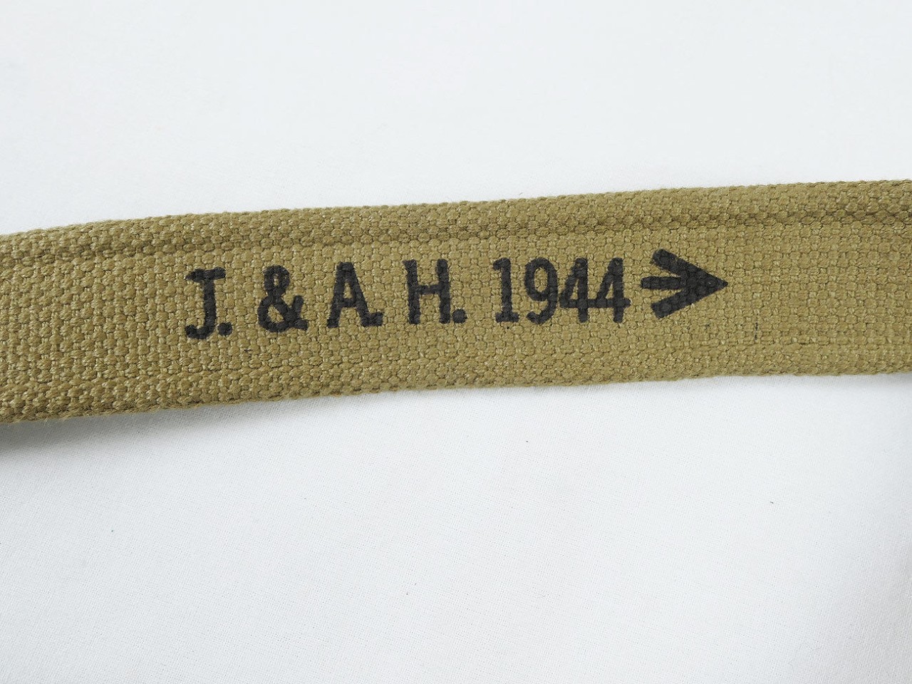 Lee-Enfield canvas rifle sling carrying strap | Lomax Militaria