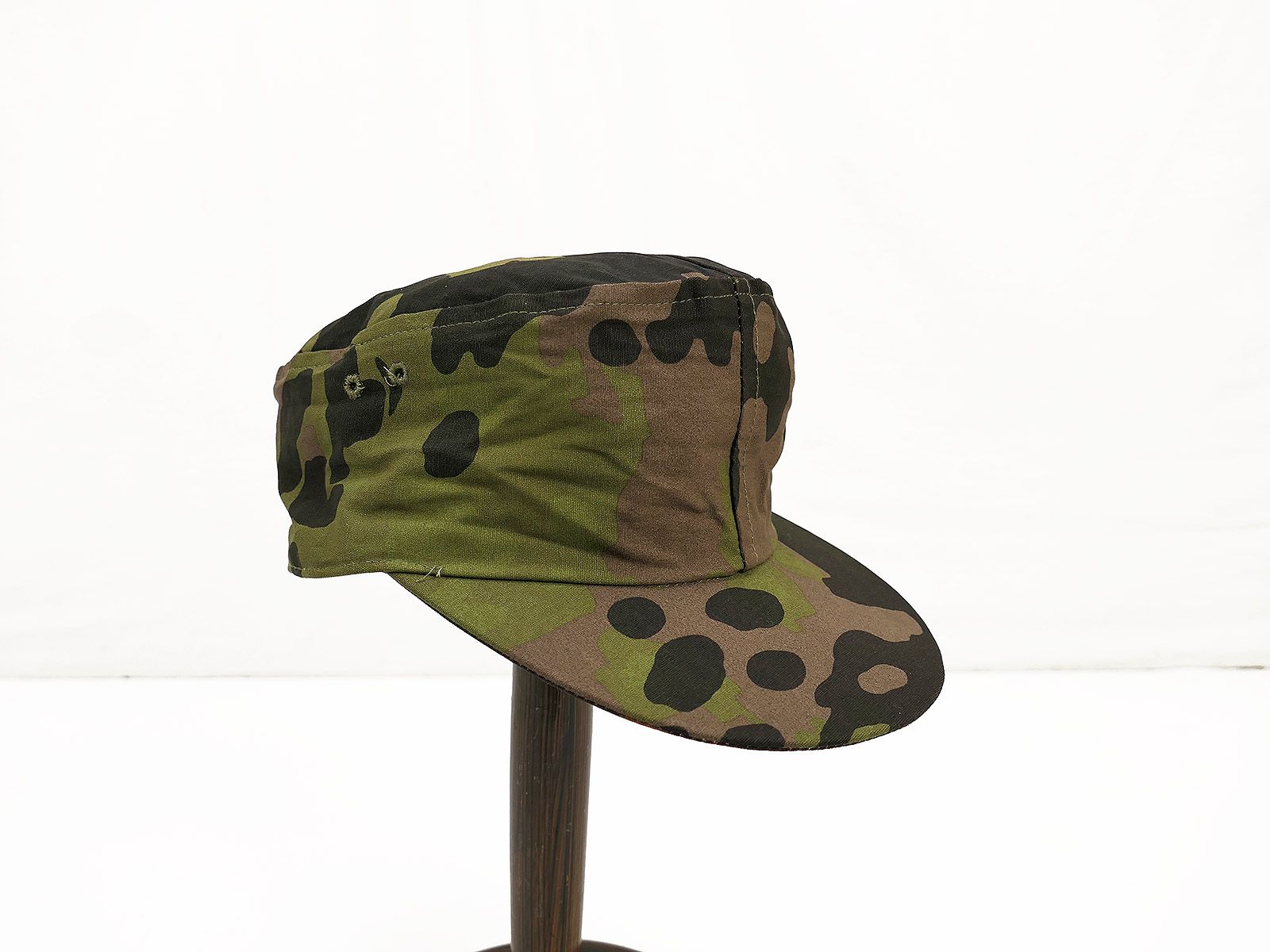 Waffen-SS M43 field cap, camouflage cap, ‘Platane’ 1/2 overprint ...